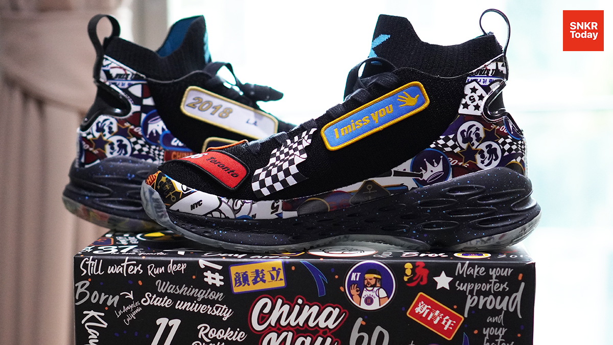 แกะกล่อง พรีวิว ANTA KT4 "Klay Area" Black Edition - SNKR TODAY