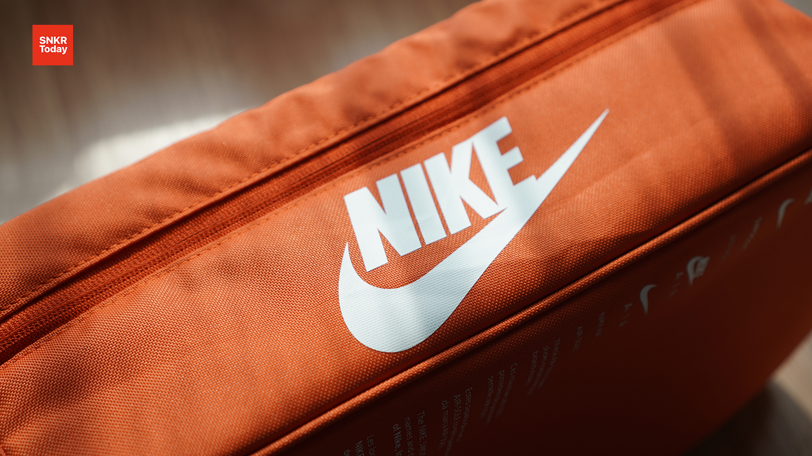 รีวิว Nike Orange Shoes Box Bag กระเป๋าใส่รองเท้าที่หน้าตาเหมือนกล่อง ...