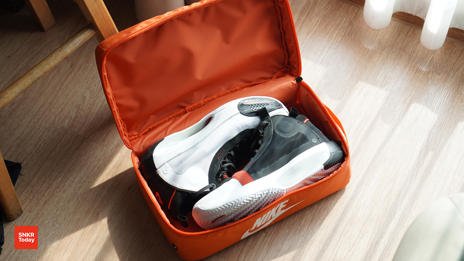 รีวิว Nike Orange Shoes Box Bag กระเป๋าใส่รองเท้าที่หน้าตาเหมือนกล่อง ...