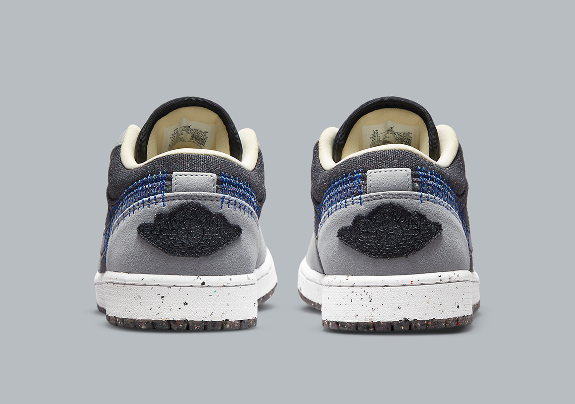 Air Jordan 1 Low Crater รองเท้าทำจากวัสดุรีไซเคิล - SNKR TODAY