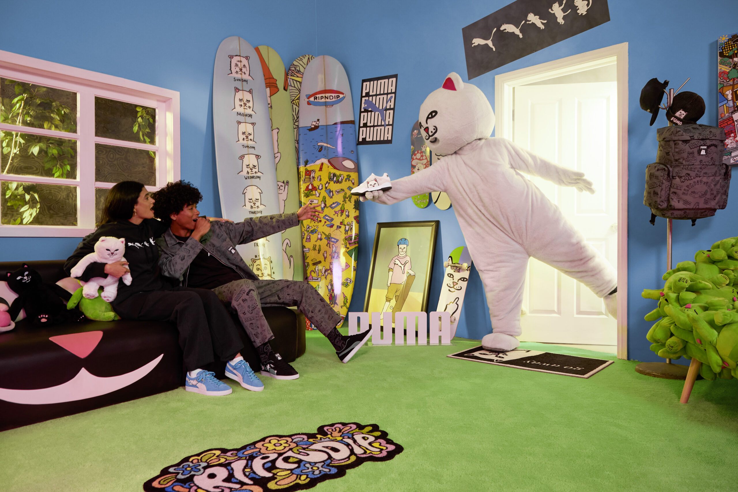 GET WEIRD กับคอลเล็กชั่นใหม่แกะกล่องจาก PUMA x RIPNDIP และ Lord Nermal ...