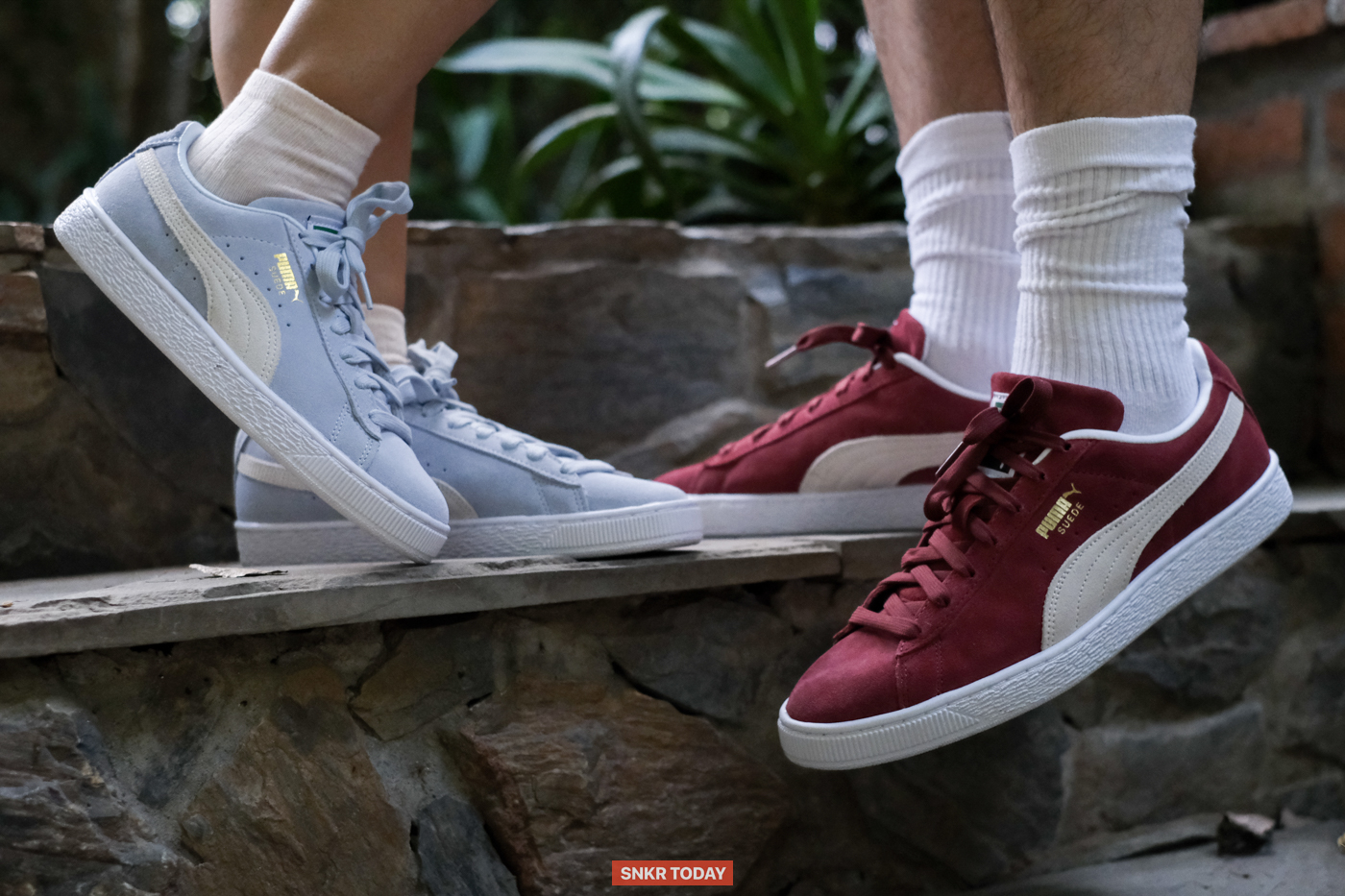 PUMA Suede Classic XI สีใหม่ สีฟ้า Baby Blue สุดน่ารัก - SNKR TODAY