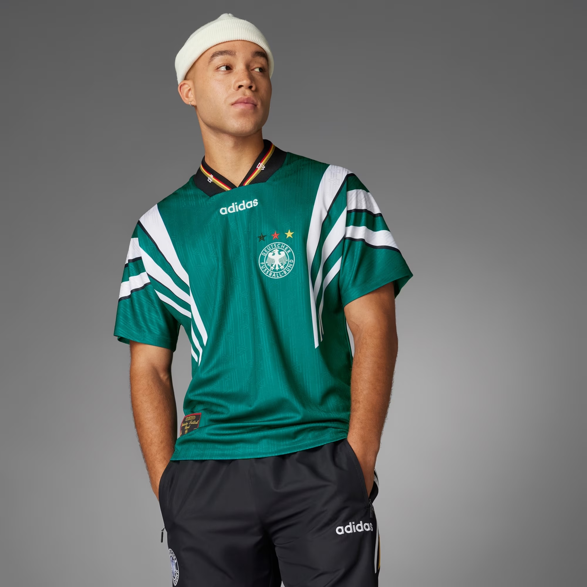 adidas วางจำหน่าย Football Jersey GERMANY 1996 เสื้อบอลทีมชาติเยอรมันเร ...