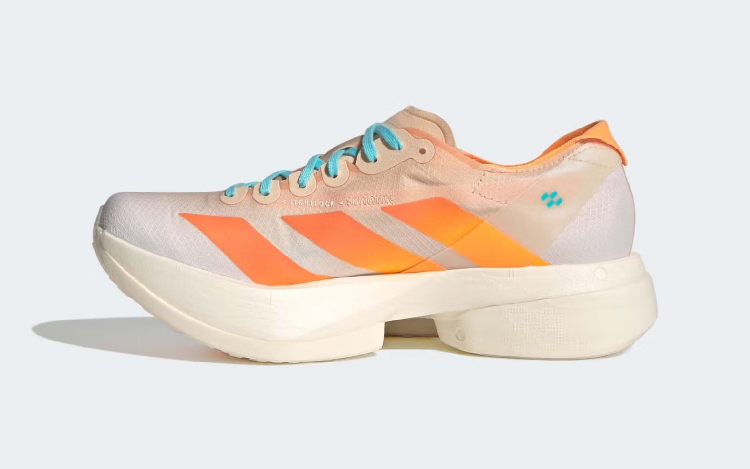 adidas Adizero Adios Pro 4 "Crystal Sand/Flash Orange/Flash Aqua" สี ...
